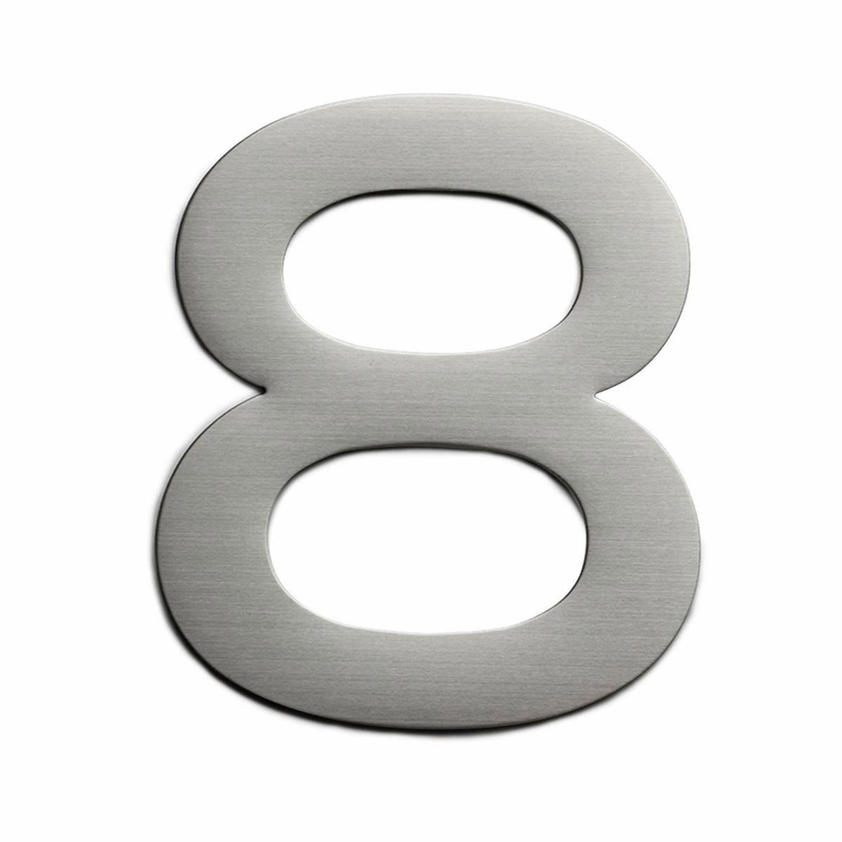 Sandleford 150mm Stainless Steel Plaza House Number 8 - Bunnings Australia
