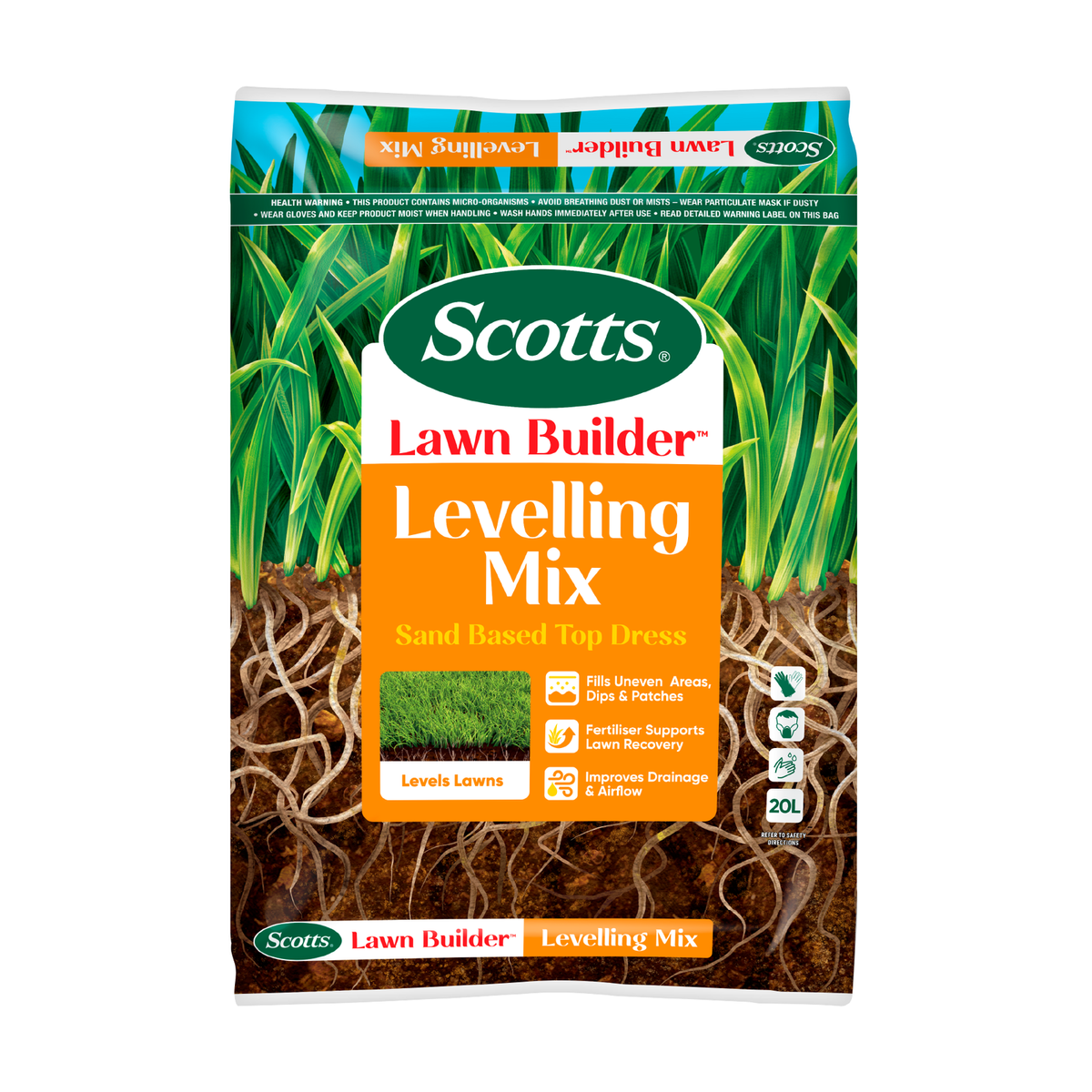 Scotts Lawn Builder 20L Levelling Mix - Bunnings Australia