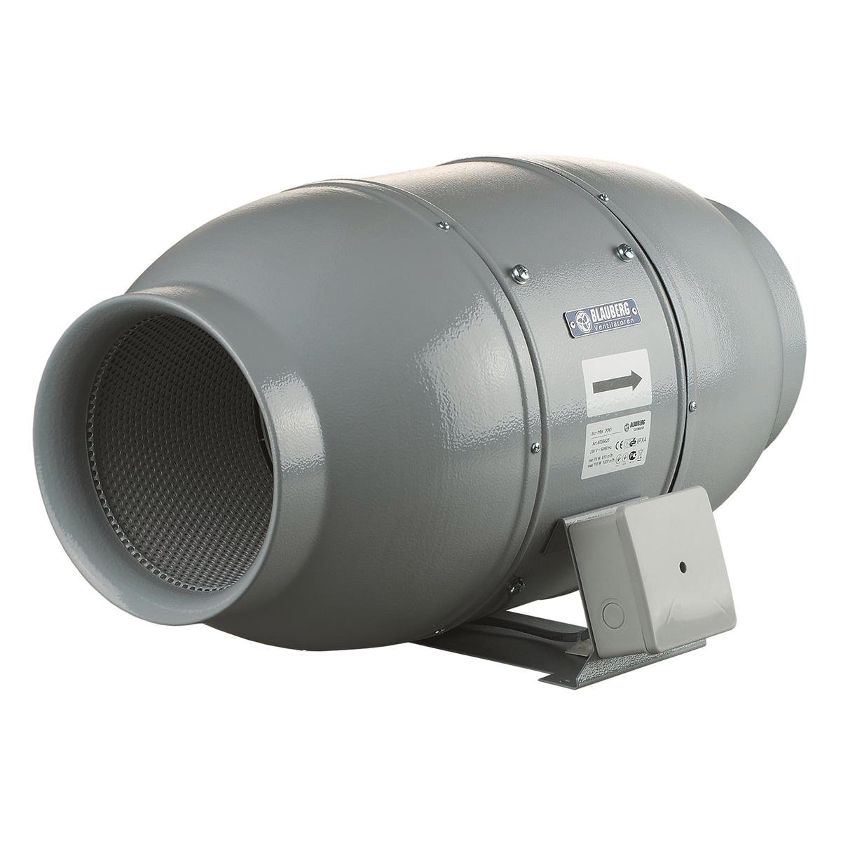 Blauberg 200mm Turbo Silent Series Mixed Flow Inline Fan - Bunnings ...