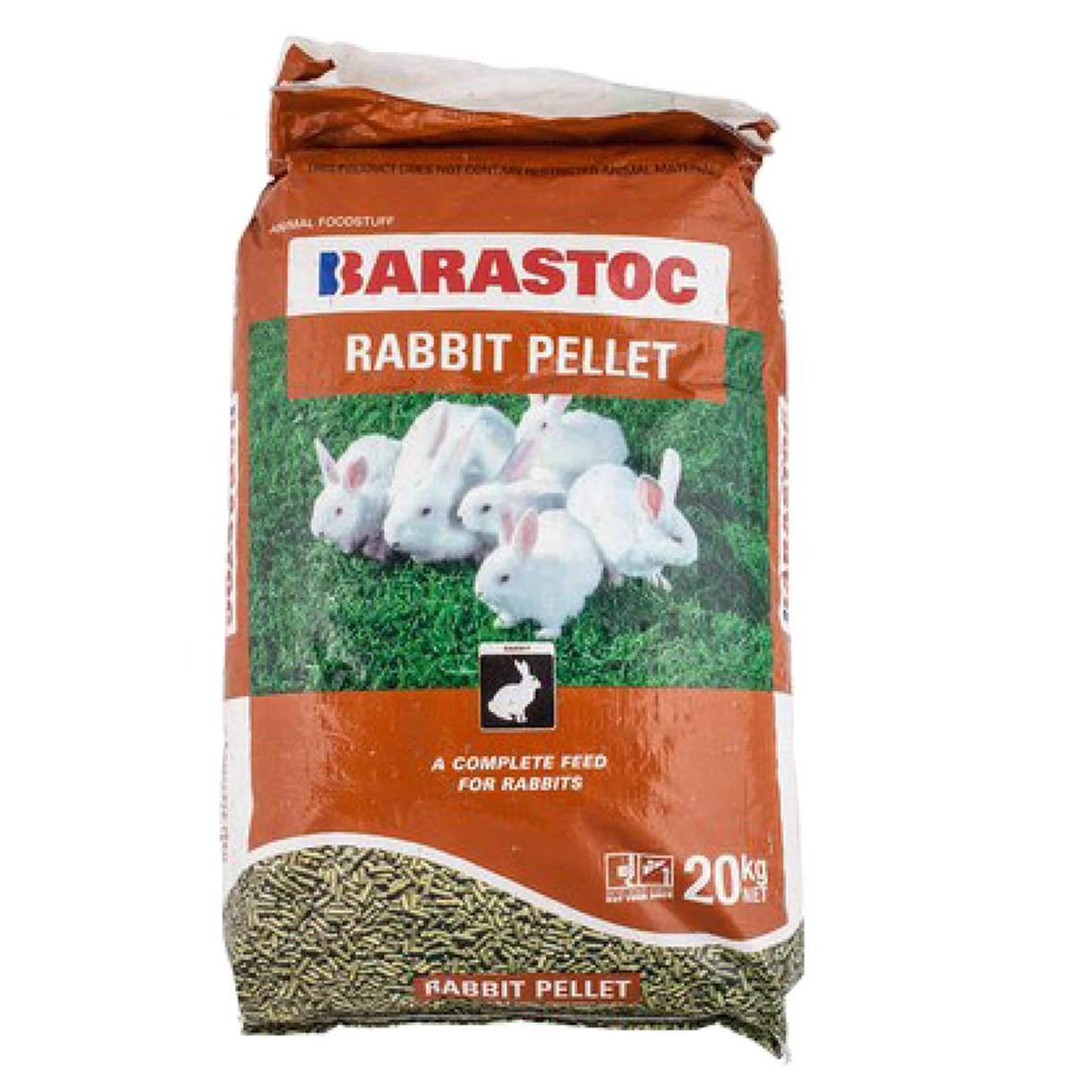 Barastoc Complete Breeding Lactating Rabbits Feed Pellets 20kg ...