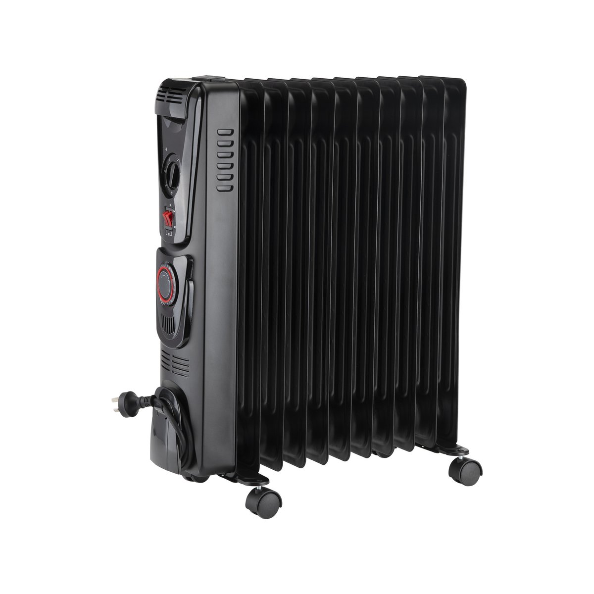 Arlec 2400W 11 Fin Oil Heater With 24 Hour Timer - Bunnings Australia