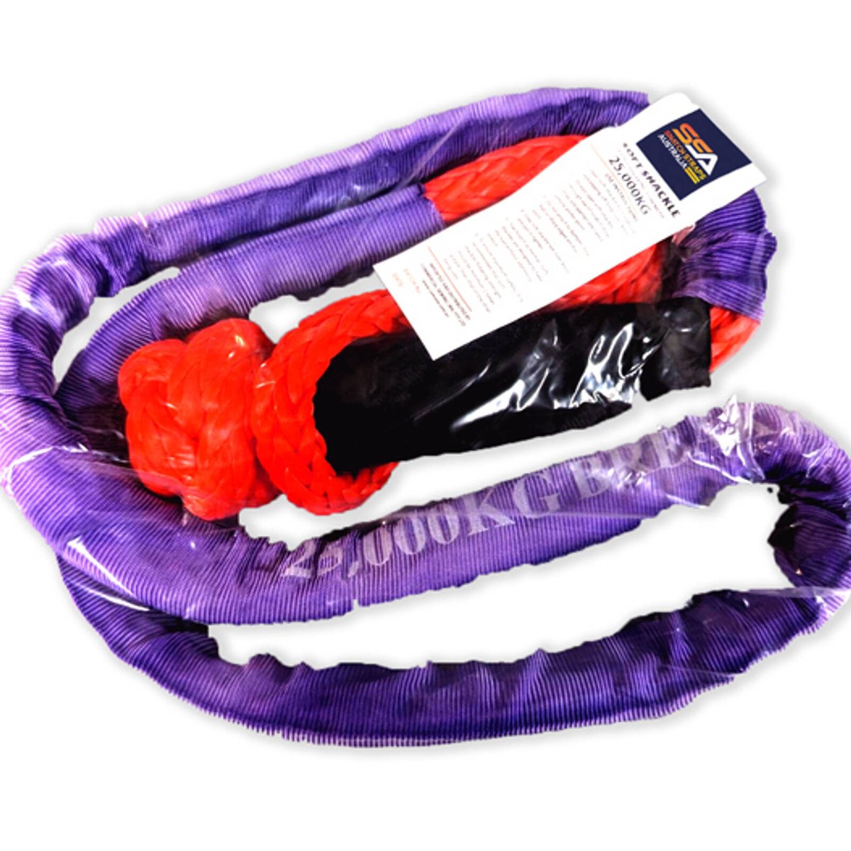 SSA Soft Shackles 20000kg 14mm 2m Purple - Bunnings Australia