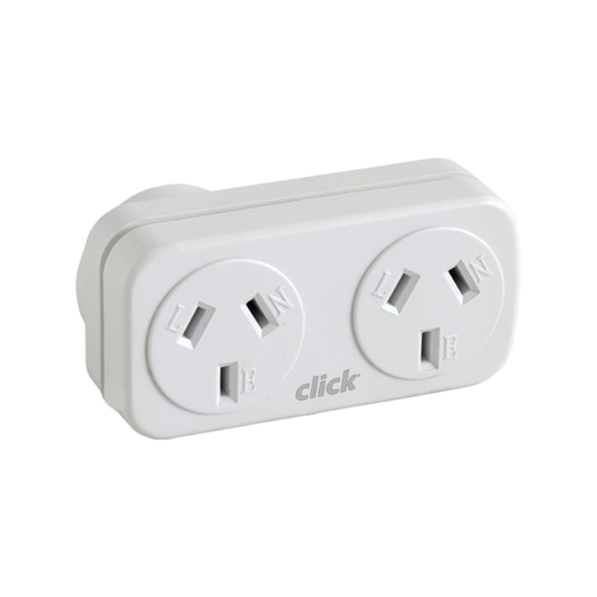 Click Right Hand Double Adaptor - Right - Bunnings Australia