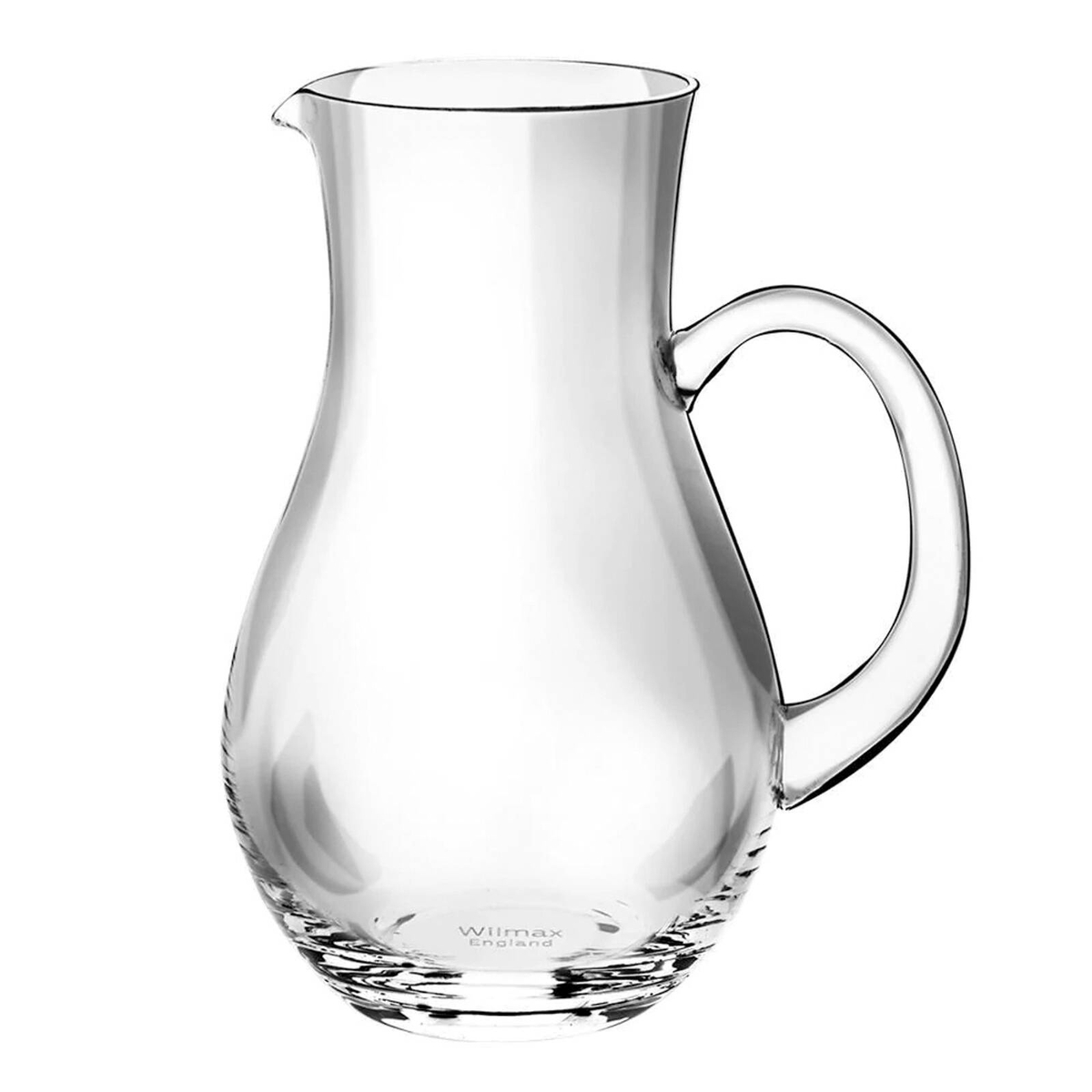 Wilmax England Round Crystalline 1000ml Glass Jug - Clear - Bunnings ...