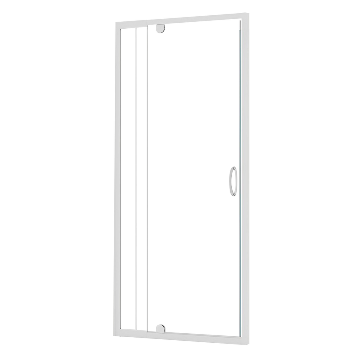 Stein 900 x 1830mm White Windsor Square Shower - Door Only - Bunnings ...