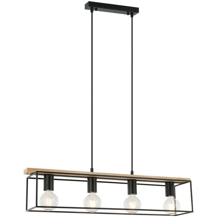 CLA Lighting Virun Rectangular Pendant Light Large - Bunnings Australia