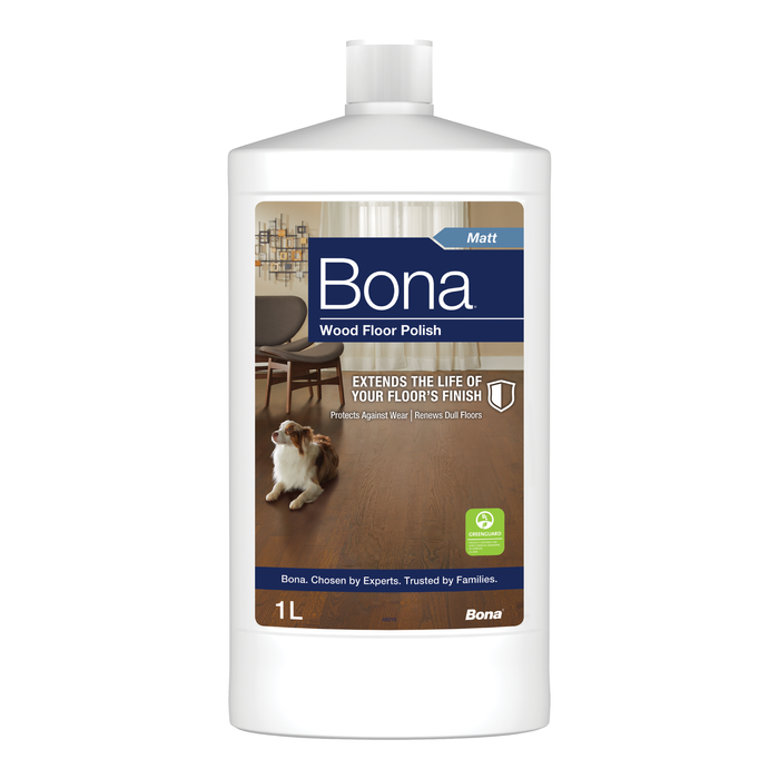 Bona 1L Wood Floor Polish - Matt - Bunnings New Zealand