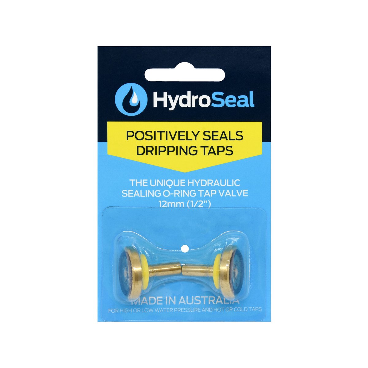 HydroSeal 12mm Tap Valves - 2 Pack - Bunnings Australia