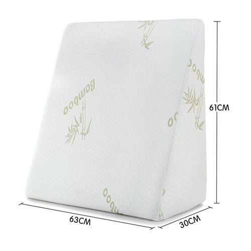 Triangle Bed Wedge Pillow With Memory Foam Topper - Bunnings Australia
