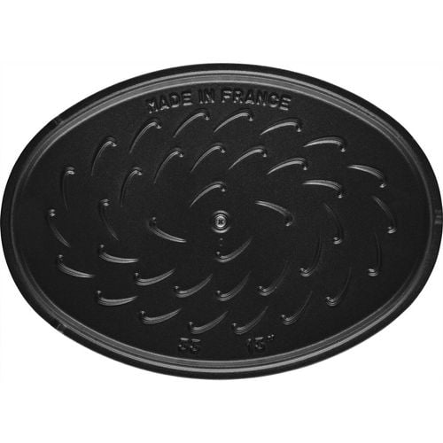 Staub La Mer Fish 32cm/2.8L Cast Iron Oval Dish - Sea Blue - Bunnings ...