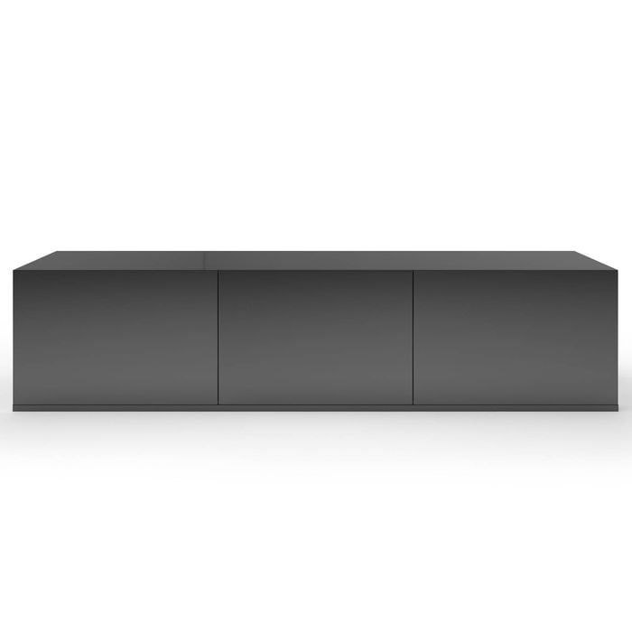1.8m High Gloss Black Suprilla TV Unit - Bunnings Australia