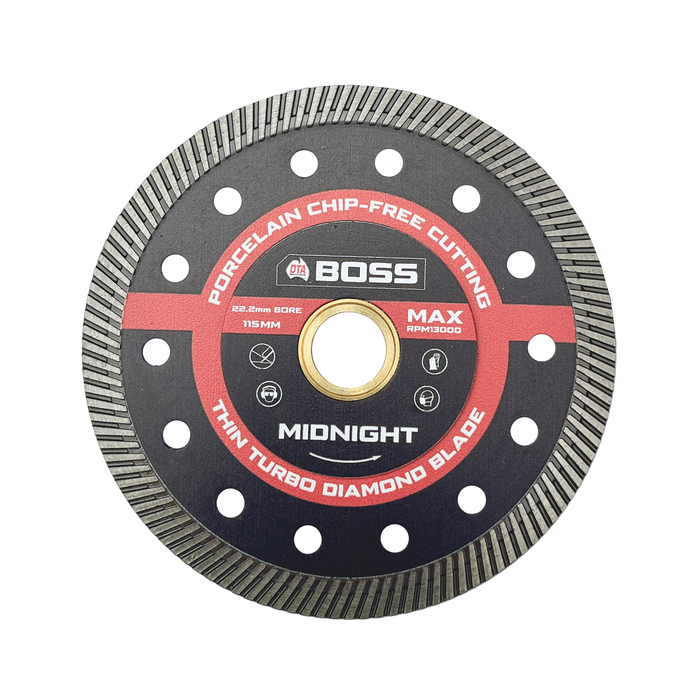 DTA Boss 115mm Midnight Diamond Blade - Bunnings Australia