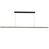 Vencha Beam 48w LED Linear Pendant Light - 2m Black - Bunnings Australia