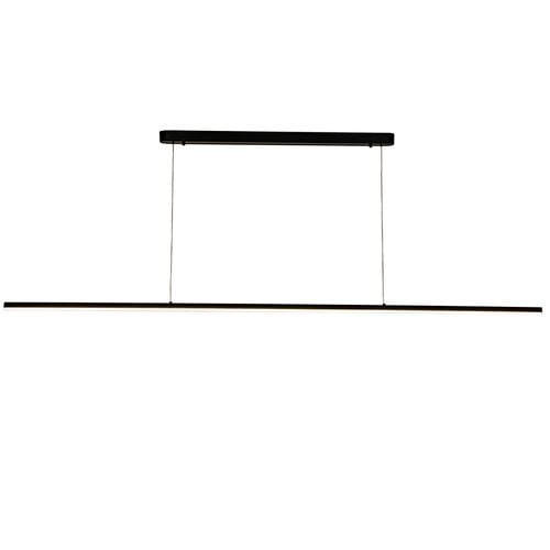 Vencha Beam 48w LED Linear Pendant Light - 2m Black - Bunnings Australia