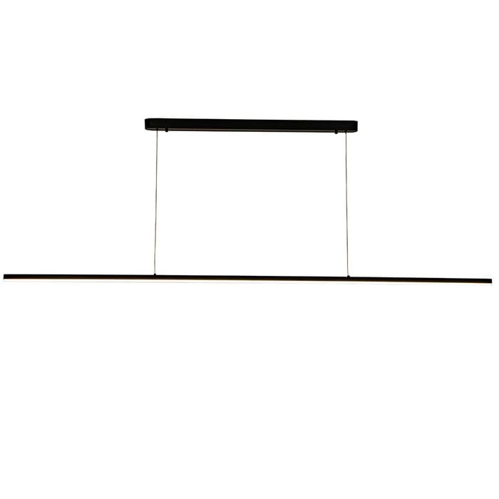 Vencha Beam 48w LED Linear Pendant Light - 2m Black - Bunnings Australia
