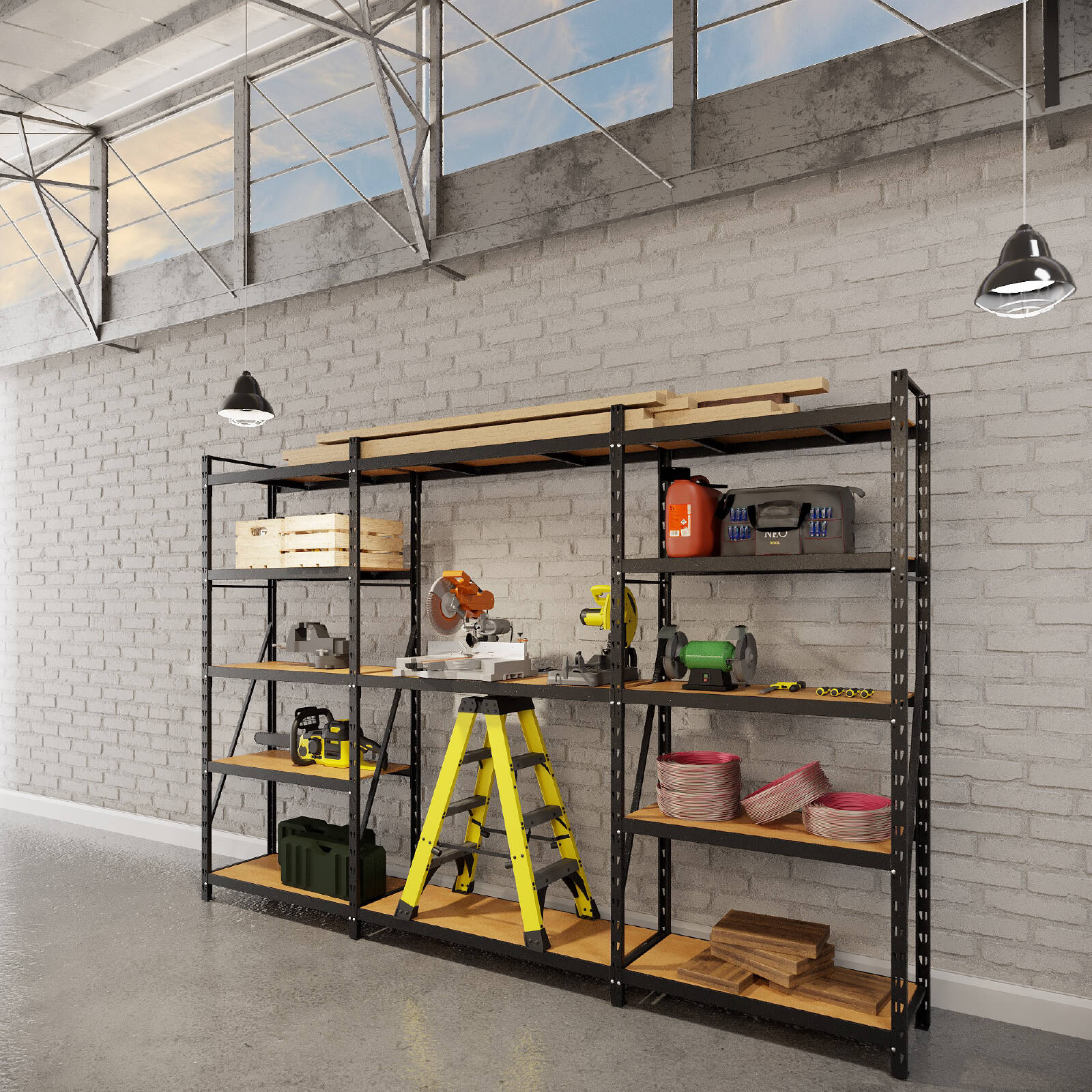 Rack It 400kg 1497 x 497mm MDF Shelf - For 530mm Rack Depth