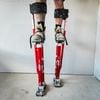 Intex Hi-Stride Large Aluminium Single Pole Stilts - Bunnings Australia