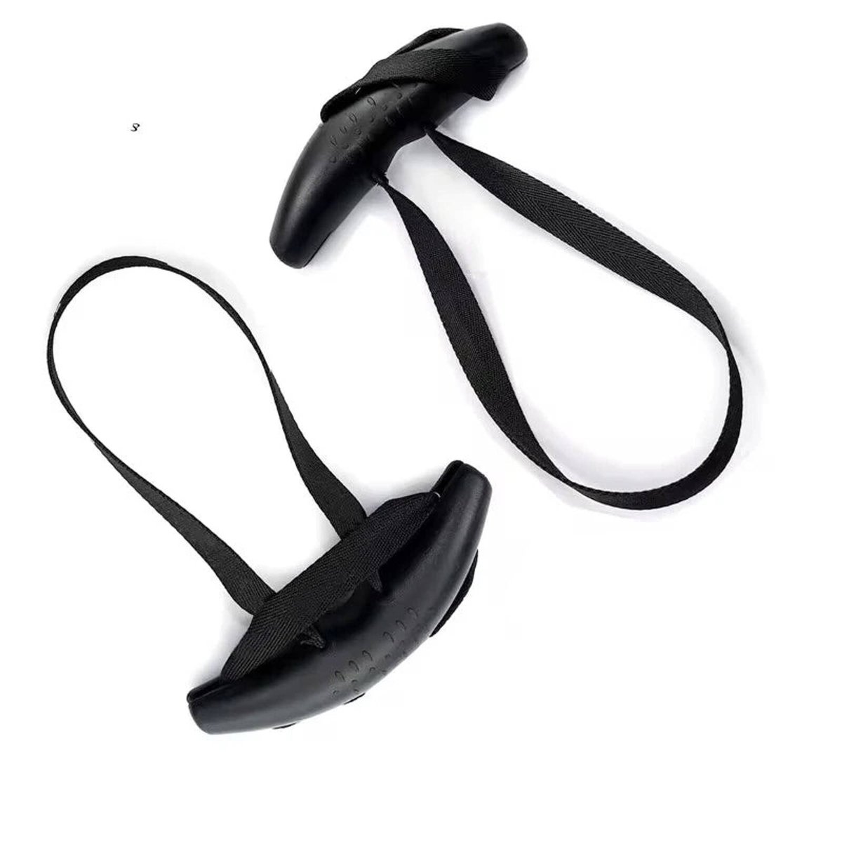 NNEOBA Heavy Duty Pull Up Handles Rubber Neutral Grip Black - Bunnings ...