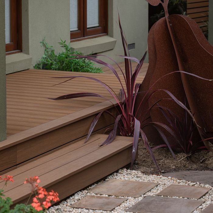 Ekodeck 137 x 23mm 5.4m Leatherwood Designer Edge Board Composite ...