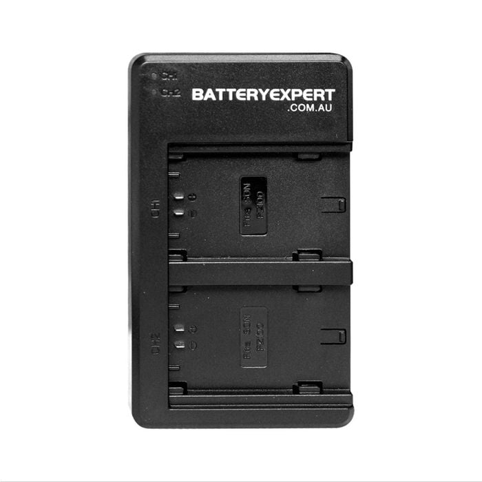 External USB Dual Battery Charger for Sony Alpha a6600/a7 a7R a7S III ...