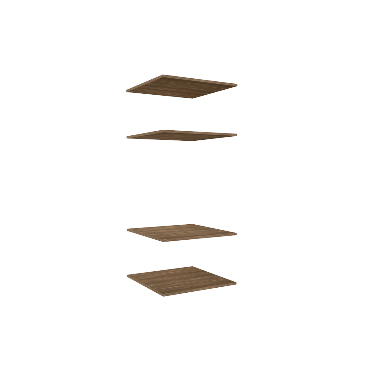 Lugna 4 Shelf Insert Kit Cove Fits 600 x 580mm Cabinet Shell - Bunnings ...