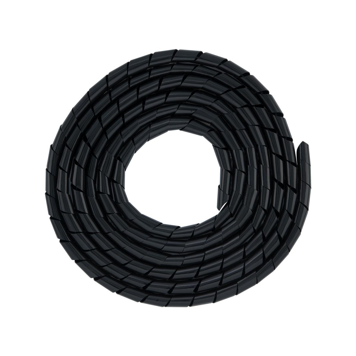 CLICK 5m x 20mm Black Spiral Wrap - Bunnings Australia