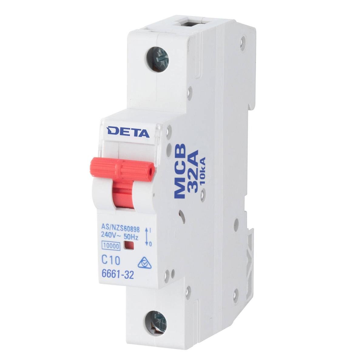 DETA Miniature Circuit Breaker - 32A - Bunnings New Zealand