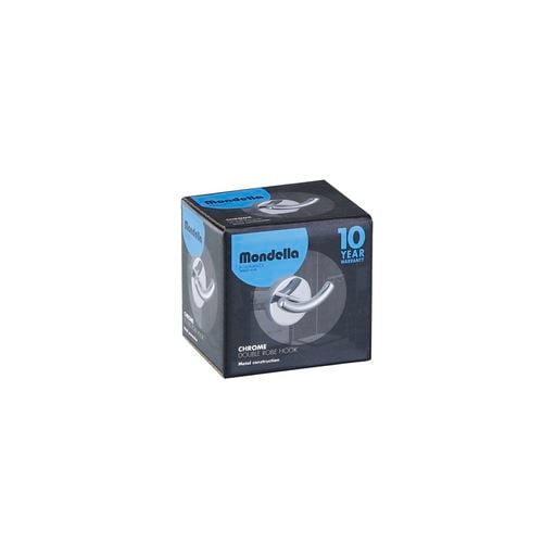 Mondella Chrome Resonance Double Robe Hook - Chrome - Bunnings New Zealand