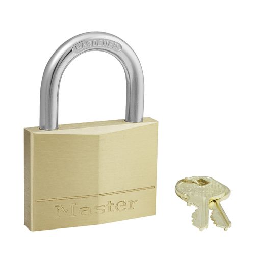 Master Lock 60mm Diamond Brass Padlock - Bunnings New Zealand