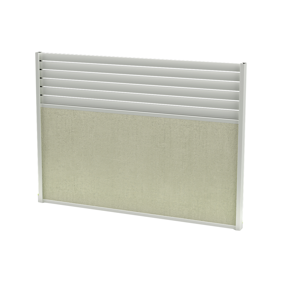 Sector Panel Fencing 1.2/0.3m Styleline Panel 2420mm Wide - 0.6m Gull ...