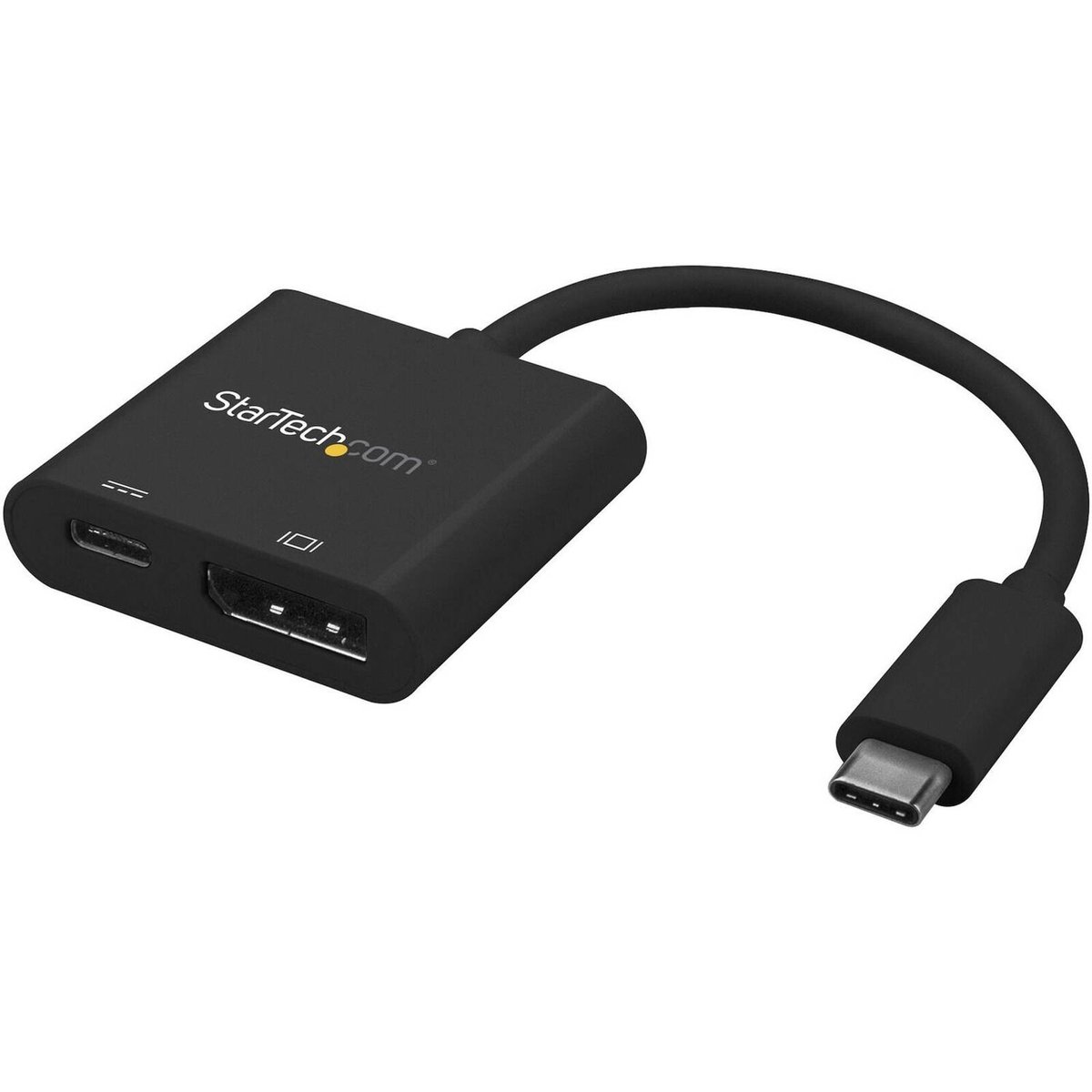 StarTech.com USB C to DisplayPort Adapter with 60W Power Delivery Pass ...