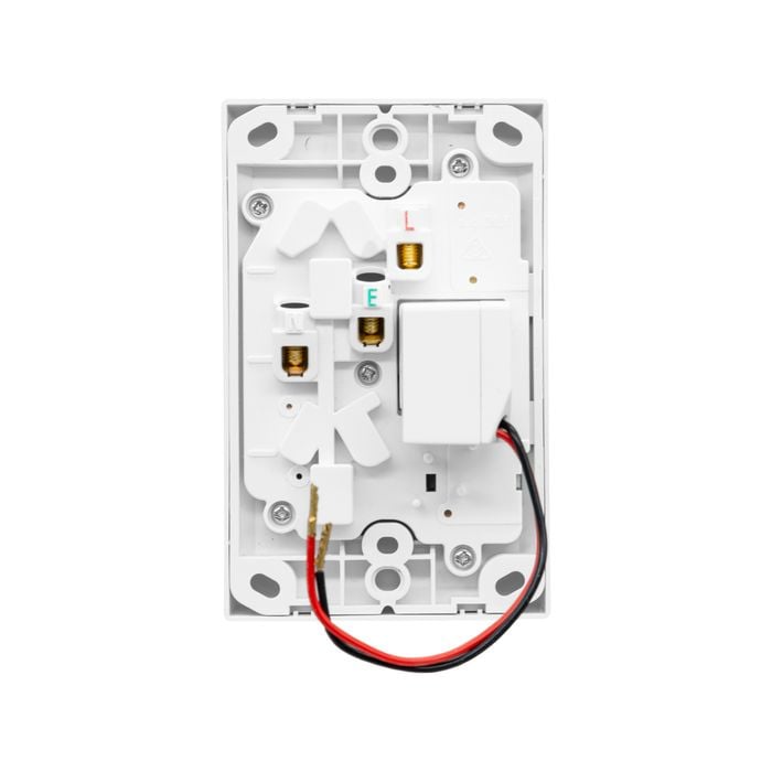 Deta Matte White X7 Vertical Double Power Point with USB Charger ...