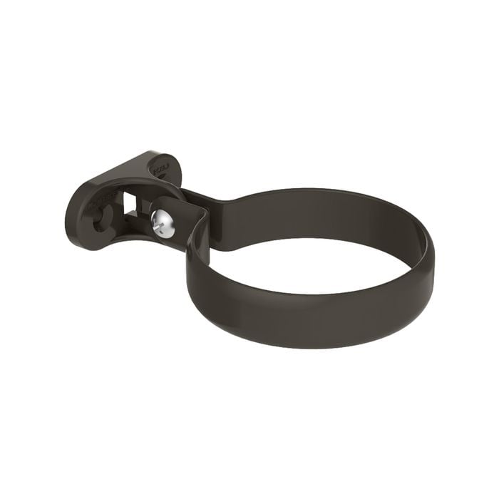 Marley 80mm Flaxblack Downpipe Adjustable Pipe Clip - Bunnings New Zealand