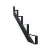 Peak Black 4 Tread Steel Stair Stringer - Bunnings Australia