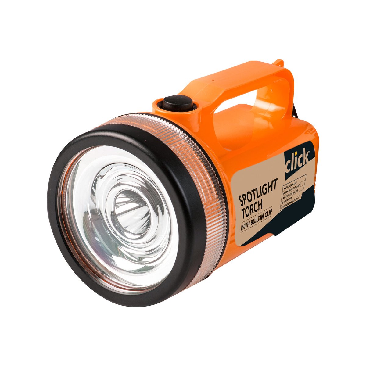 Click 3W 120lm LED Spotlight Torch - Bunnings New Zealand