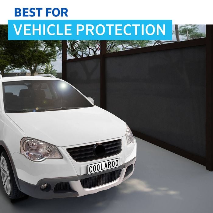 Coolaroo 1.83m x 6m Graphite Heavy Duty Screening Shade Cloth – 70% UV ...