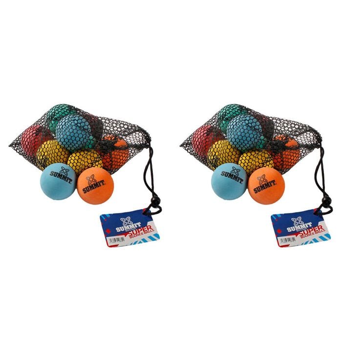 20pc Summit Global School Bounce Balls 60mm - Assorted - Bunnings Australia