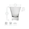 Bormioli Rocco Ypsilon Water Tumblers and Highball Cocktail Glasses ...