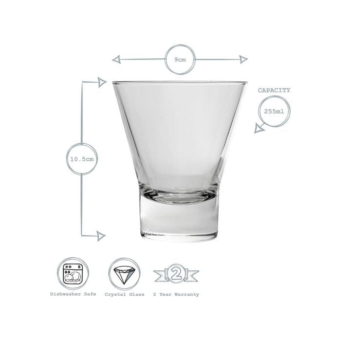 Bormioli Rocco Ypsilon Water Tumblers and Highball Cocktail Glasses ...