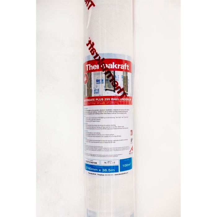 Thermakraft Watergate Plus Wall Wrap 2740mmx30m - 2740 x 30 - Bunnings ...