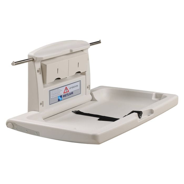Metlam Australia Off White Horizontal Baby Change Station - Bunnings ...