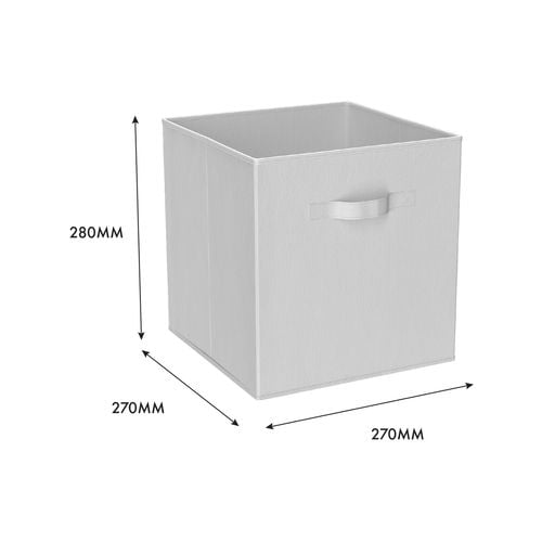 Flexi Storage Clever Cube White Compact Fabric Insert - Bunnings New ...