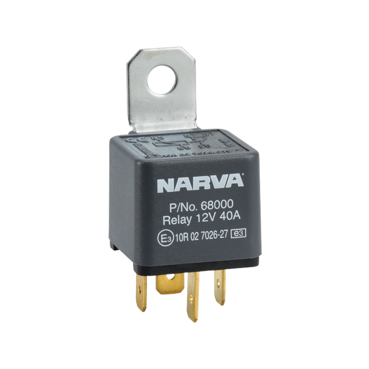 Narva 12V 40A Normally Open Contacts 4 Pin Relay - Bunnings Australia
