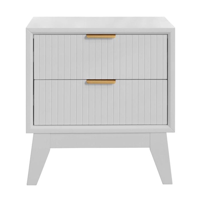 Matilda Bedside Table White - Bunnings Australia