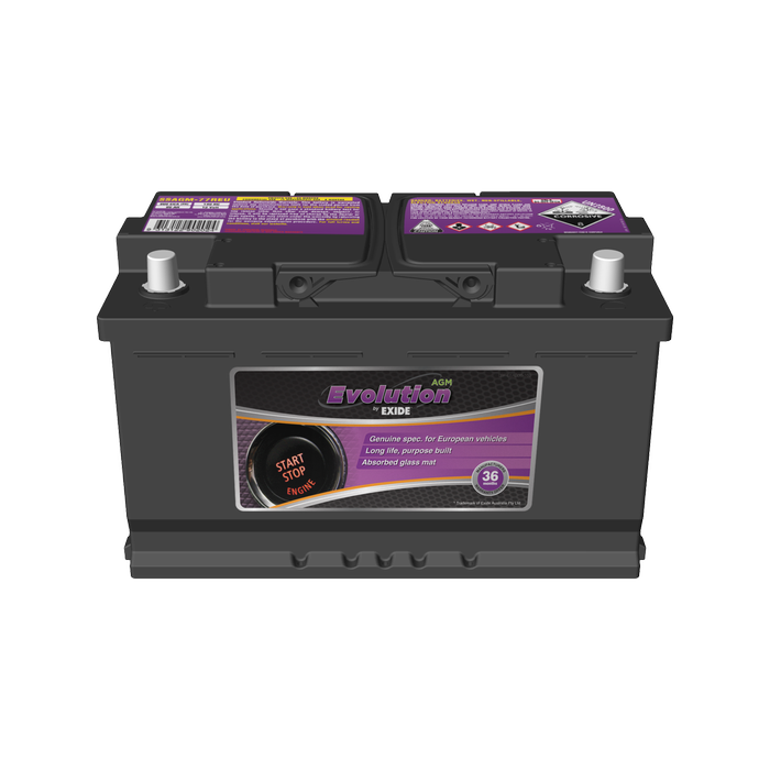 Exide Evolution SSAGM-77REU Stop Start Battery - Bunnings Australia