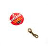 Dura Loc 9 x 55mm Brass Round End Snap Hook - Bunnings Australia