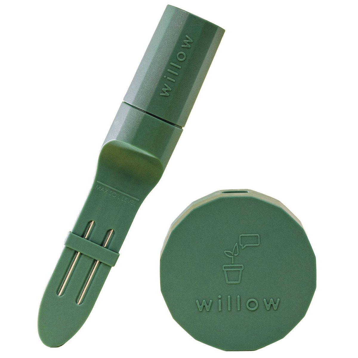 Willow Smart Indoor Plant Sensor Starter Pack Moss - Bunnings Australia