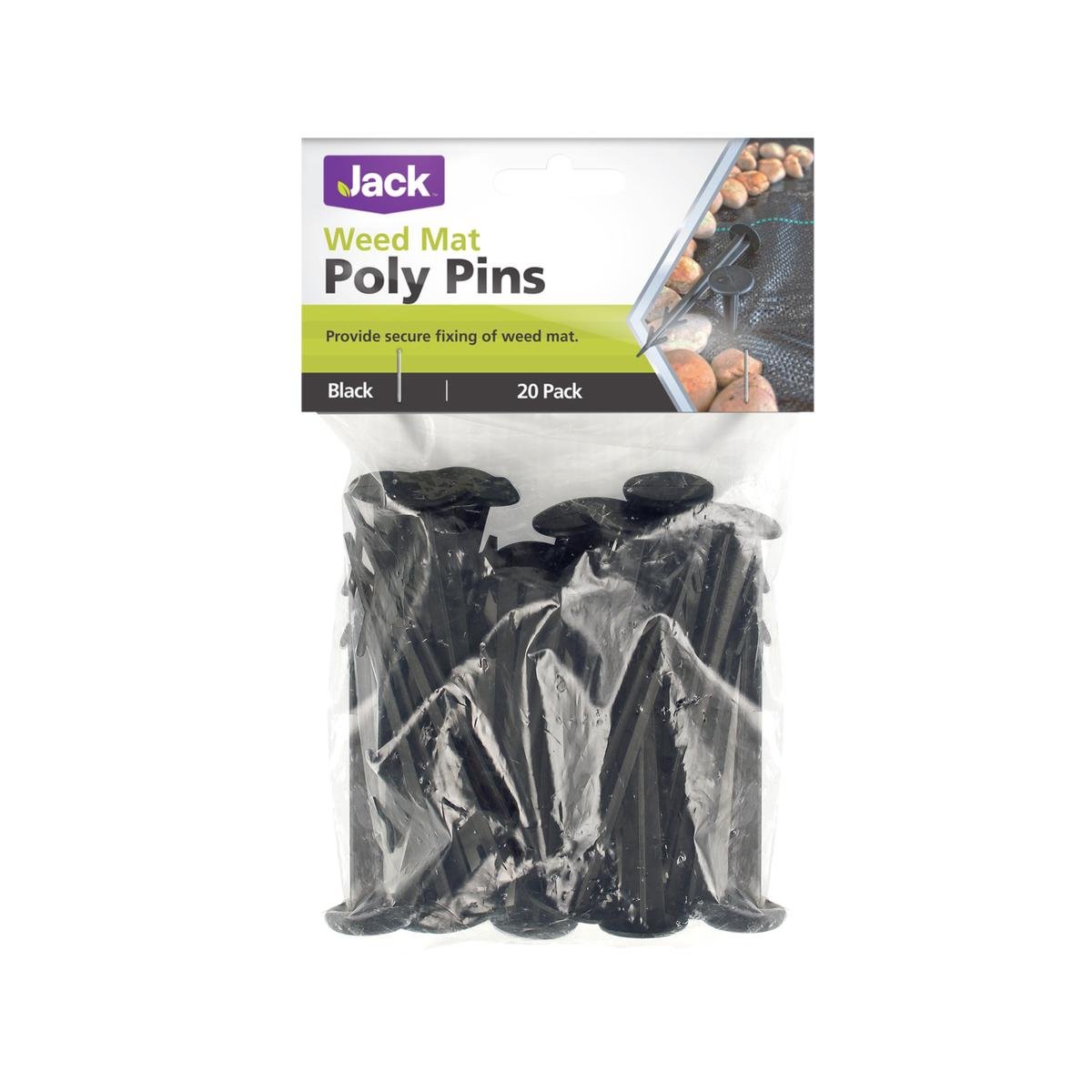 Jack Weed Matt Poly Peg - 20 Pack - Bunnings Australia