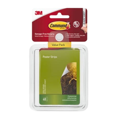 Command™ Small Poster Strips - Value Pack - Bunnings New Zealand