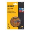 DeWALT 76x1.6x10mm INOX Bonded Abrasive Cutting Disc - 3 Pack DT20592 ...